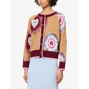NEVER FULLY DRESSED Heart Cheryl Knitted Cardigan