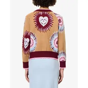 NEVER FULLY DRESSED Heart Cheryl Knitted Cardigan
