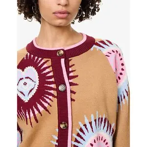 NEVER FULLY DRESSED Heart Cheryl Knitted Cardigan