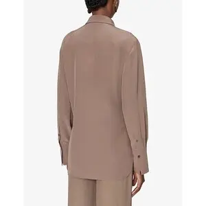 JOSEPH Joe Relaxed-fit Silk Crepe De Chine Blouse