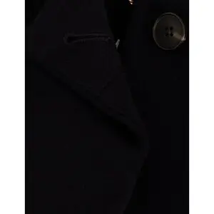 PHASE EIGHT Mollie Funnel-neck Long Wool-blend Coat