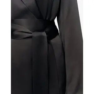 JOSEPH Archer Peak-lapel Silk-satin Jacket