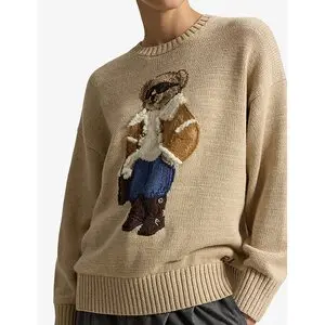 Polo Ralph Lauren Polo Bear Crewneck Cotton Sweater