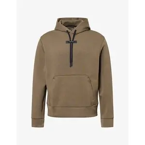 On Focus Tech Cott-blend Hoodie - Bark