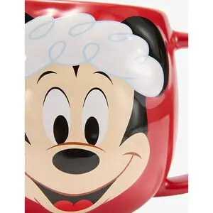 THE DISNEY STORE AT SELFRIDGES Santa Mickey Mouse Stoneware Mug