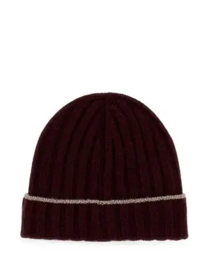 Brunello Cucinelli Cashmere Beanie - Red