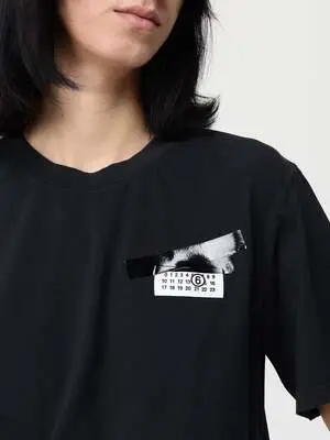 MAISON MARGIELA Cotton T-shirt With Numeric Logo