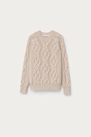 Iris Von Arnim Cashmere Cardigan Zuleira - Alabaster