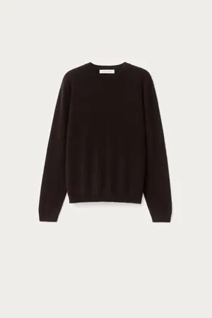 Iris Von Arnim Cashmere-silk Sweater Amiro - Chocolate