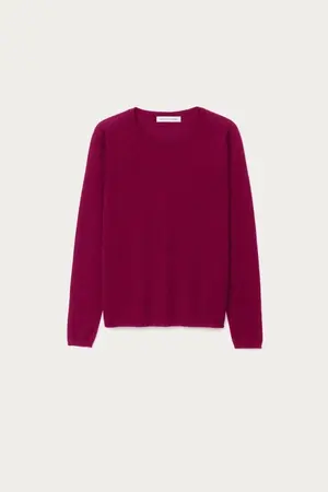 Iris Von Arnim Superfine Cashmere Shirt Laureen - Ruby