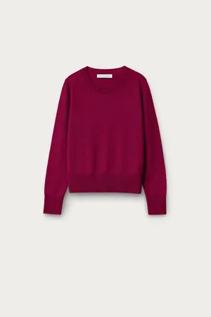 Iris Von Arnim Cashmere-silk Sweater Neris - Ruby