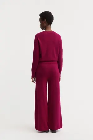 Iris Von Arnim Cashmere-silk Sweater Neris - Ruby