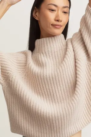 Iris Von Arnim Cashmere Sweater Fallou - Alabaster