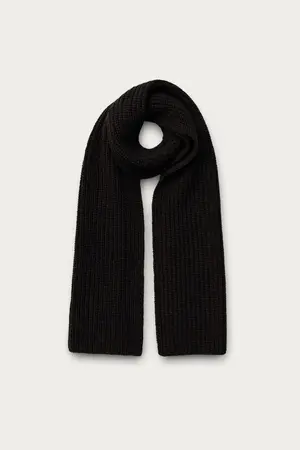 Iris Von Arnim Cashmere Scarf Collin - Black