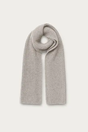 Iris Von Arnim Cashmere Scarf Collin - Pebble