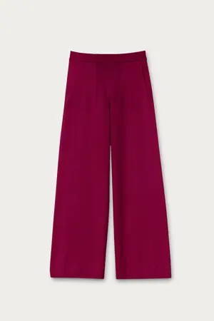 Iris Von Arnim Cashmere-Silk Trousers - NIVELLE Ruby