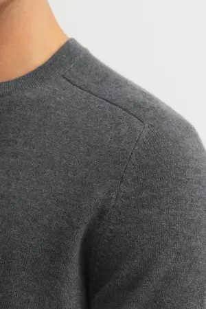 Iris Von Arnim Cashmere Sweater - FELIX Flannel-grey