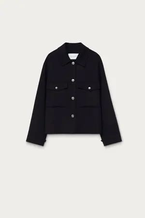 Iris Von Arnim Doubleface Jacket Janina - Navy