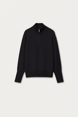 Iris Von Arnim Cashmere-silk Troyer Kalina - Navy