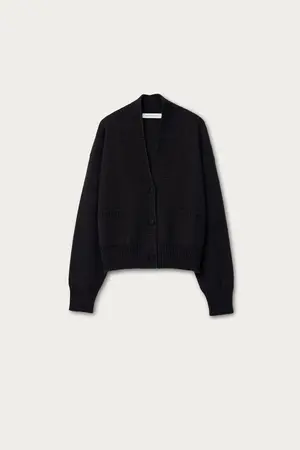 Iris Von Arnim Cashmere-silk Cardigan Kristana - Navy