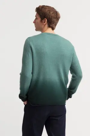 Iris Von Arnim Cashmere-silk Sweater Amiro Dip Dye