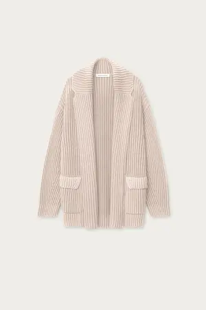 Iris Von Arnim Cashmere Cardigan Panea - Alabaster