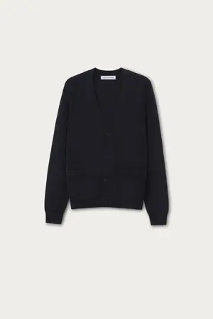 Iris Von Arnim Cashmere Cardigan Wilmington - Navy