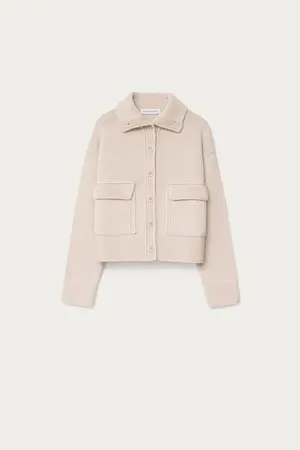 Iris Von Arnim Cashmere Cardigan Pemira - Alabaster