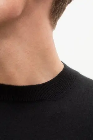 Iris Von Arnim Superfine Cashmere Sweater Parkerus - Black