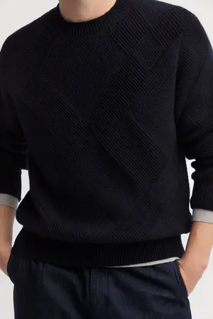Iris Von Arnim Cashmere Sweater Savion - Navy