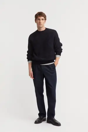 Iris Von Arnim Cashmere Sweater Savion - Navy