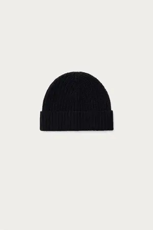 Iris Von Arnim Cashmere Beanie Carlos - Navy