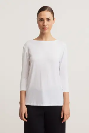 Iris Von Arnim Jersey-shirt Jenie - White