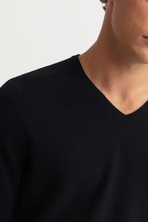 Iris Von Arnim Cashmere Sweater Theo - Navy