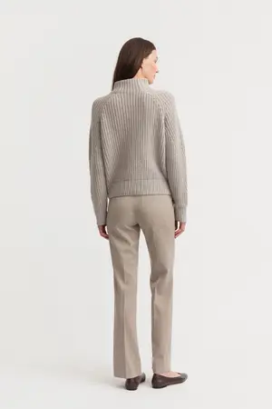 Iris Von Arnim Cashmere Sweater Bardelia - Pebble