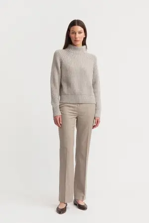 Iris Von Arnim Cashmere Sweater Bardelia - Pebble