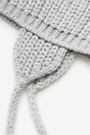 Iris Von Arnim Cashmere Hat Mini Carlos - Silver
