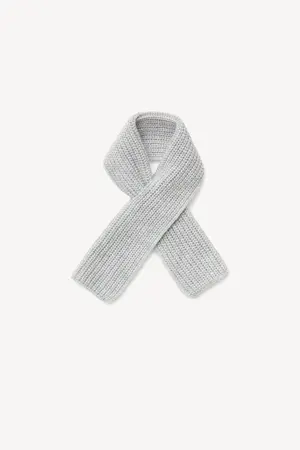 Iris Von Arnim Cashmere Scarf Mini Harva - Silver