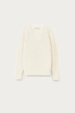 Iris Von Arnim Cashmere Sweater Belladoria - Ecru