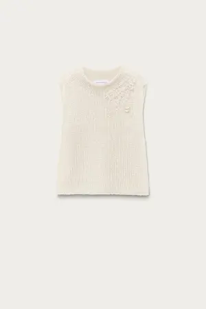 IRIS VON ARNIM Cashmere-Silk Top - JYLL EMBROIDERY