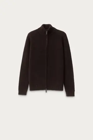 Iris Von Arnim Cashmere-silk Cardigan Felias - Chocolate