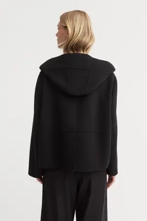 Iris Von Arnim Doubleface Jacket Dance Slim Short - Black