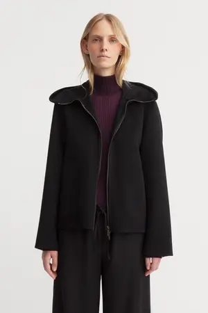 Iris Von Arnim Doubleface Jacket Dance Slim Short - Black