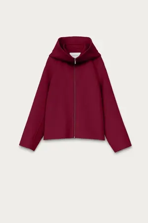 Iris Von Arnim Doubleface Jacket Dance Slim Short - Ruby