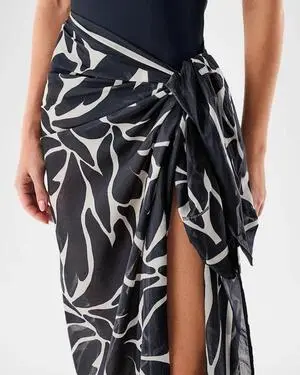 VIX PAULA HERMANNY Printed Sarong Coverup - Multi