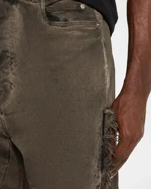 Rick Owens Apos;s Bolan Bootcut Jeans - Dust Combo