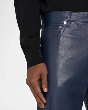 PUBLIC SCHOOL NEW YORK Apos;s Slim Leather Straight-leg 5-pocket Pants