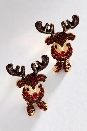Baublebar Star Of The Sleigh Earrgs - Brown
