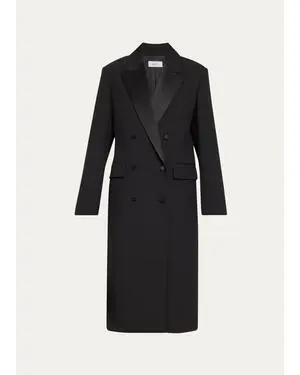 A.L.C. Calla Wool-blend Coat - Black
