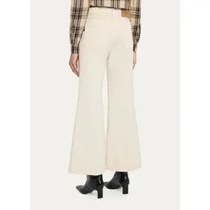 HAIKURE Clara Cropped Wide-leg Jeans